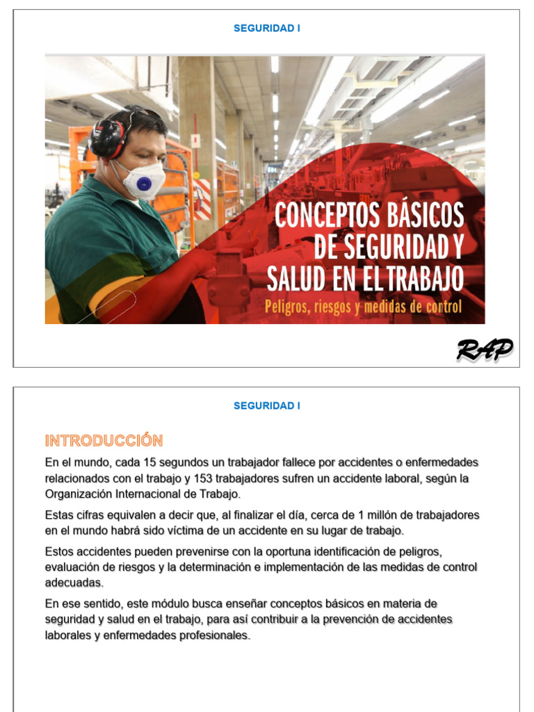 12 CONCEPTOS BASICOS DE SEGURIDAD | PDF