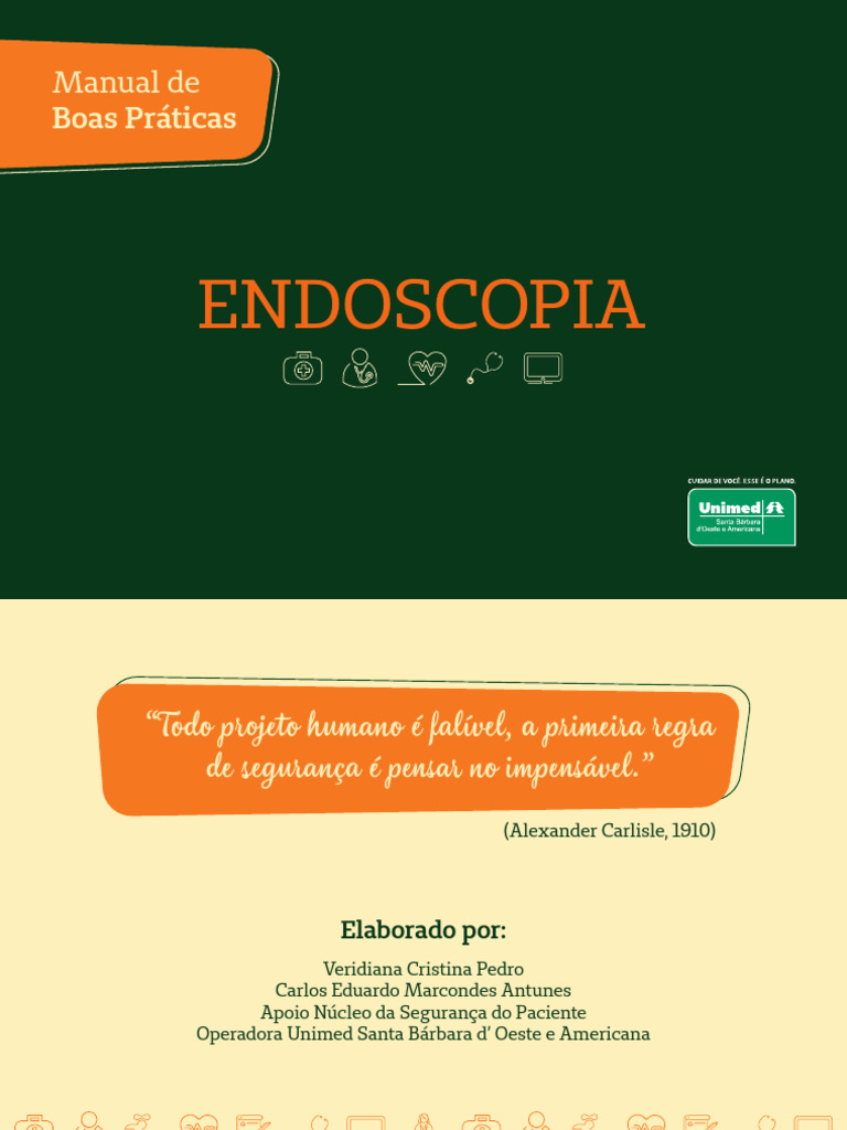 Unimed - Manual de Endos | PDF | Desinfetante | Receita médica