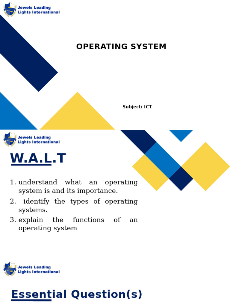 Operating System | PDF | Operating System | Graphical User Interfaces Operating System | PDF | Operating System | Graphical User Interfaces