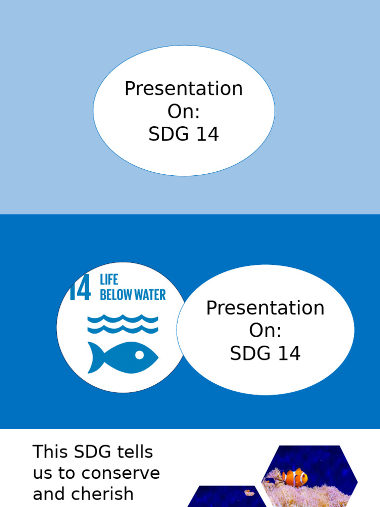 Ppt of the Science Project Sdg 14-1 | PDF