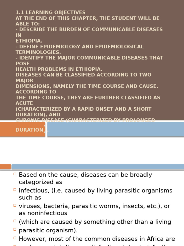 lecture1CDC-1 | PDF | Infection | Epidemics