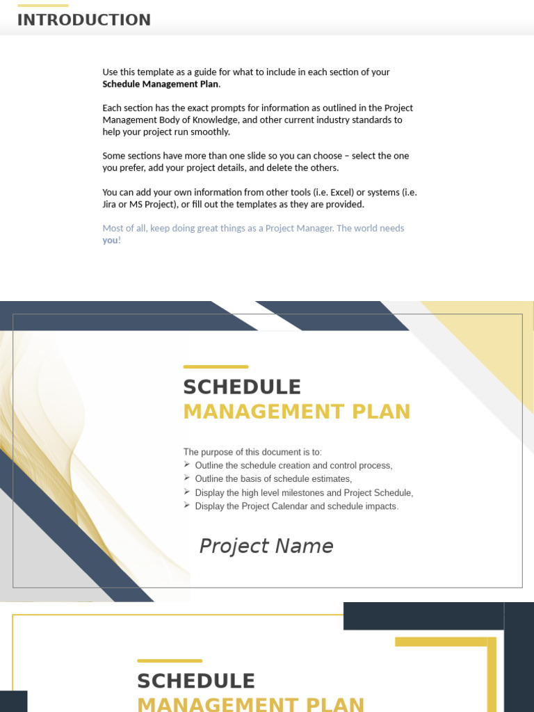 04 Schedule Management Plan | PDF | Scrum (Software Development)