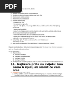 NASTAVNI LISTIĆI 3 Rješenja | PDF