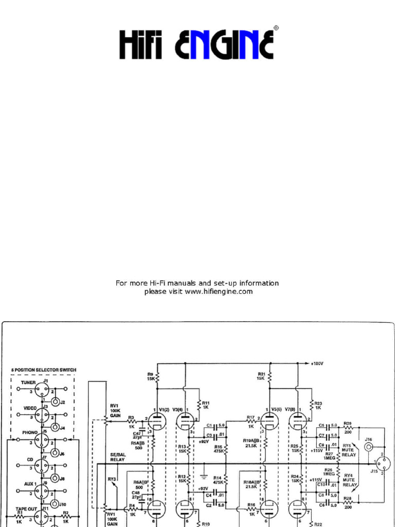 Hfe Audioresearch ls22 SCH | PDF