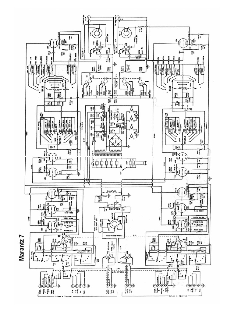Marantz 7 Schematics | PDF