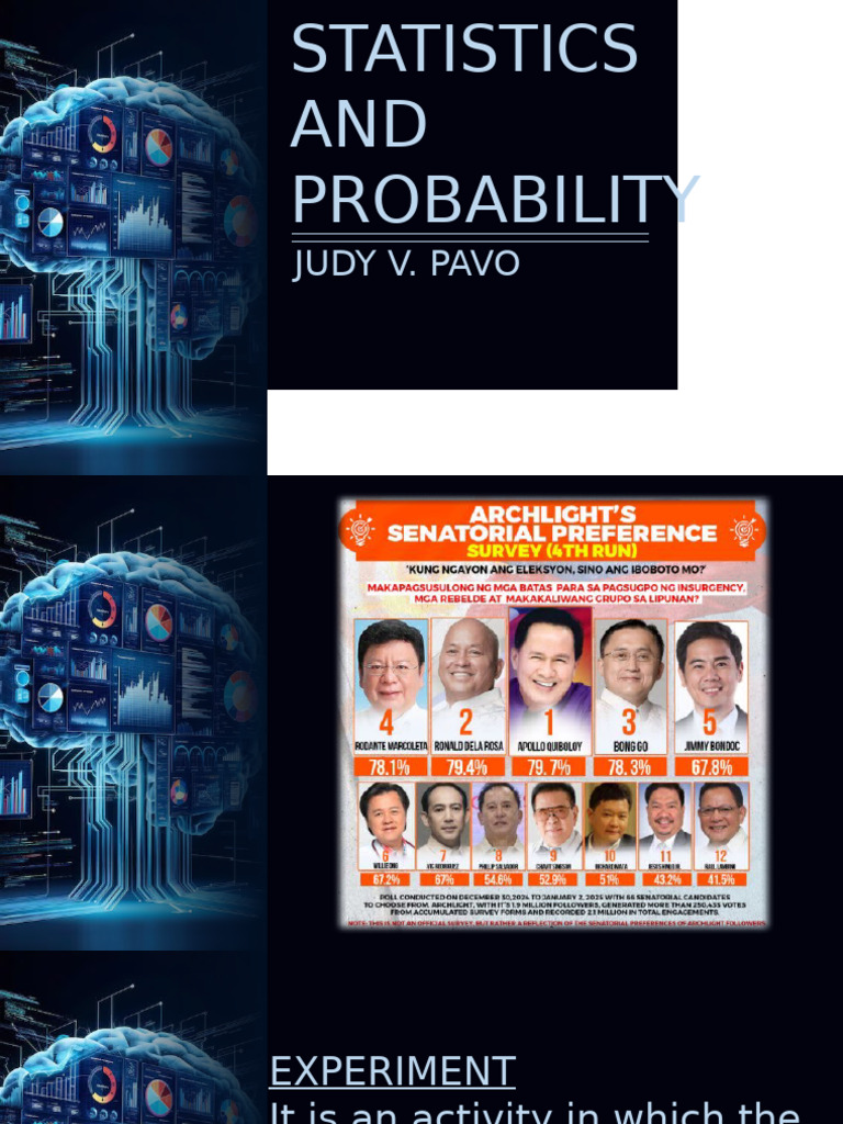 Presentation 1 | PDF | Probability | Experiment