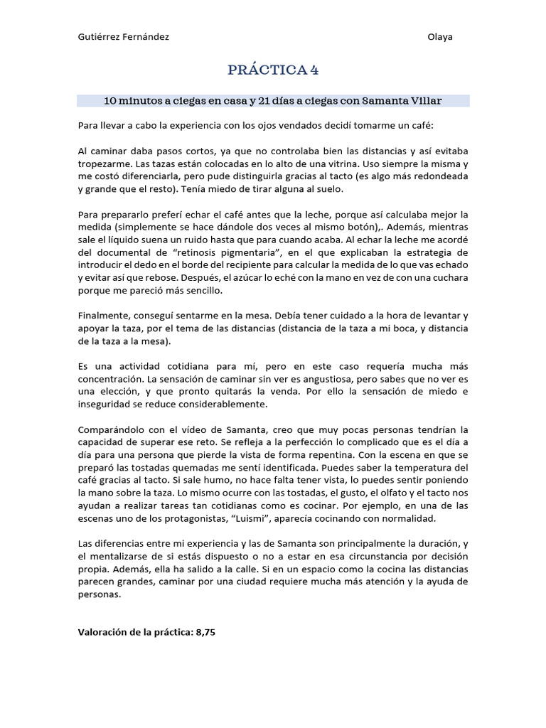 Práctica 3B | PDF | café