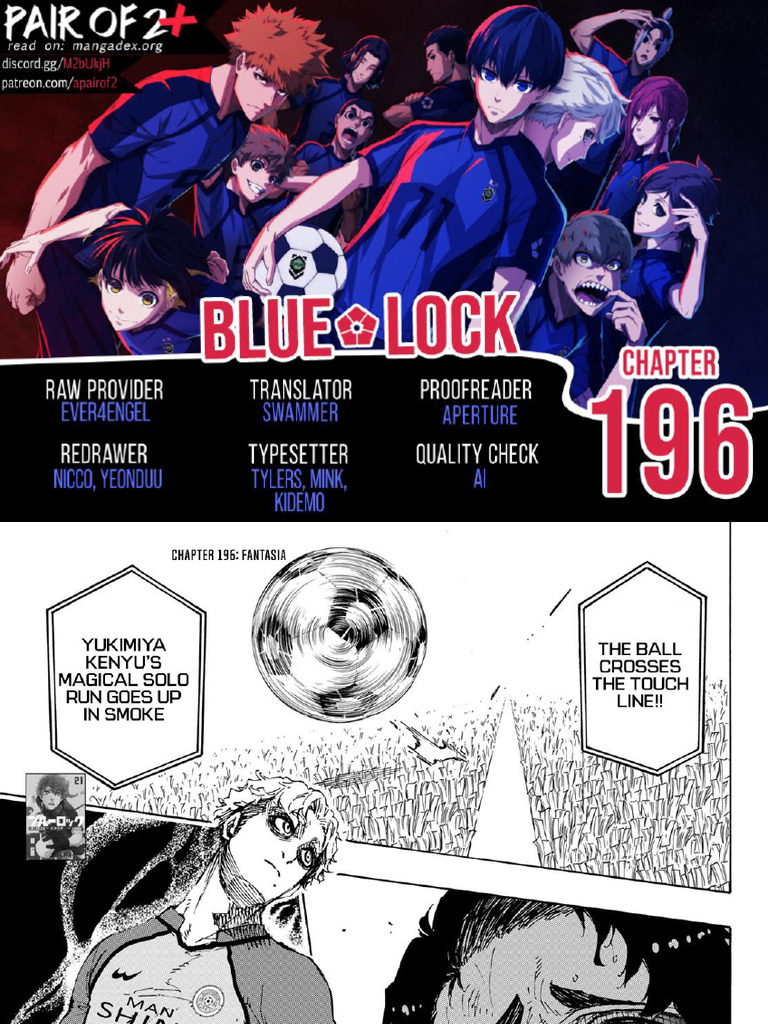 Blue Lock - CH 196 @manga - Gallery | PDF