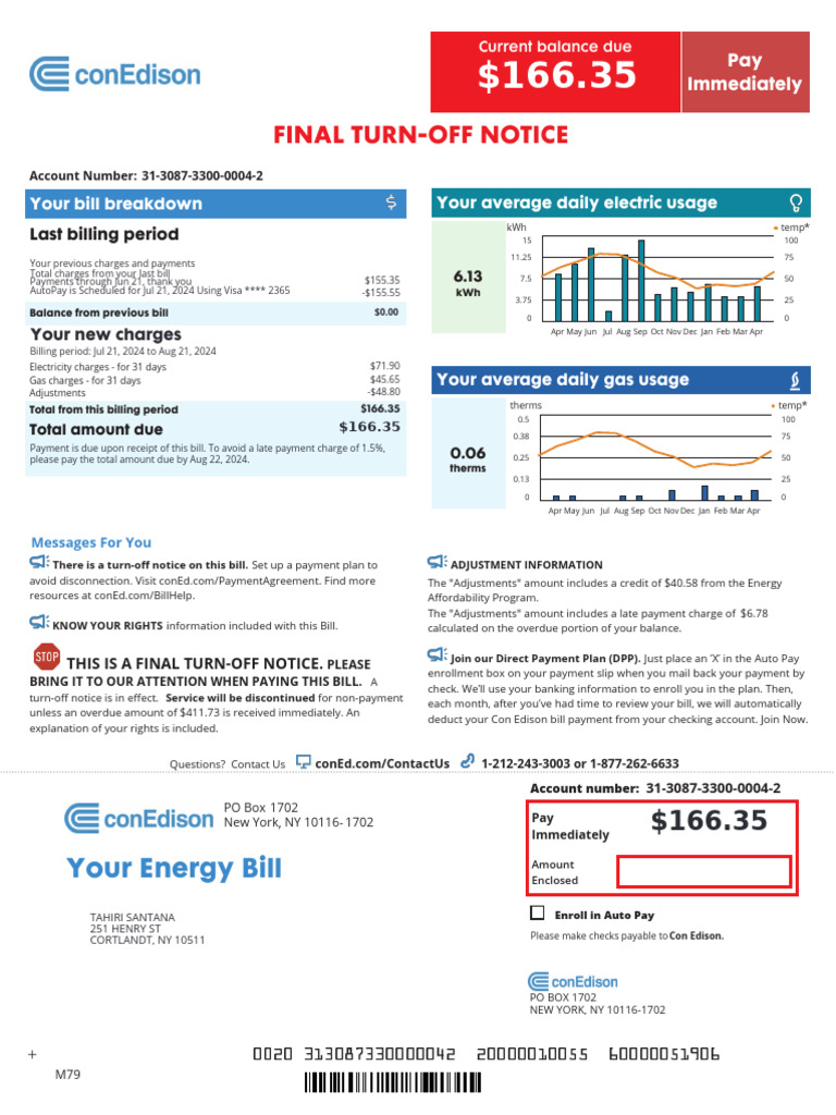 Conedison | PDF | Payments