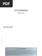 GR 8 EAT Lees en Kyk - Hersiening Opsomming | PDF