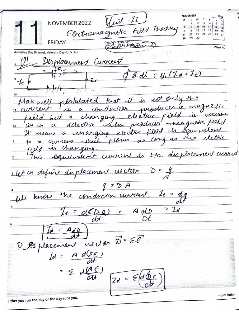 Unit-II Electromagnetic Field Theory | PDF