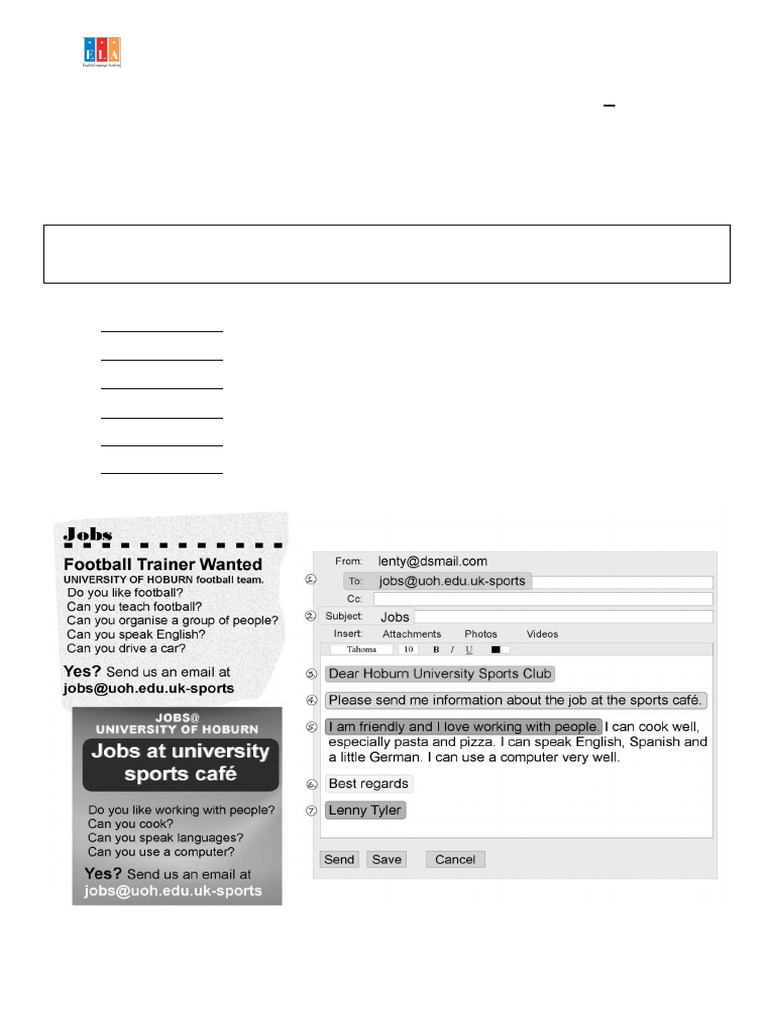 applying_for_a_job_-_exercises_5 (1) | PDF | Linguistics | Human Communication