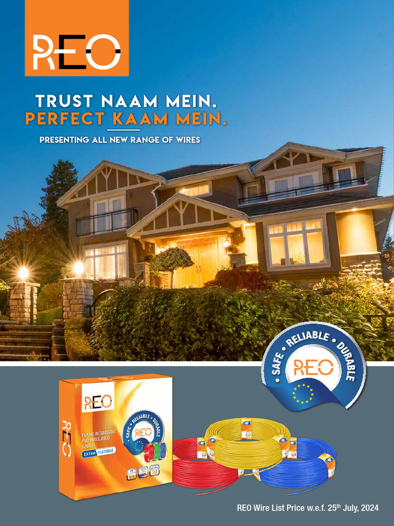 REO Wire | PDF | Coaxial Cable | Electricity