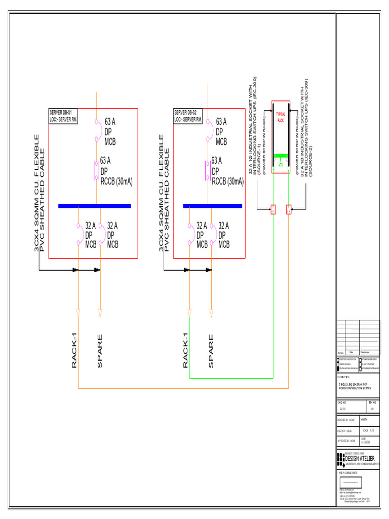 Weka - Server Db Sld | PDF | Electrical Wiring | Power Engineering