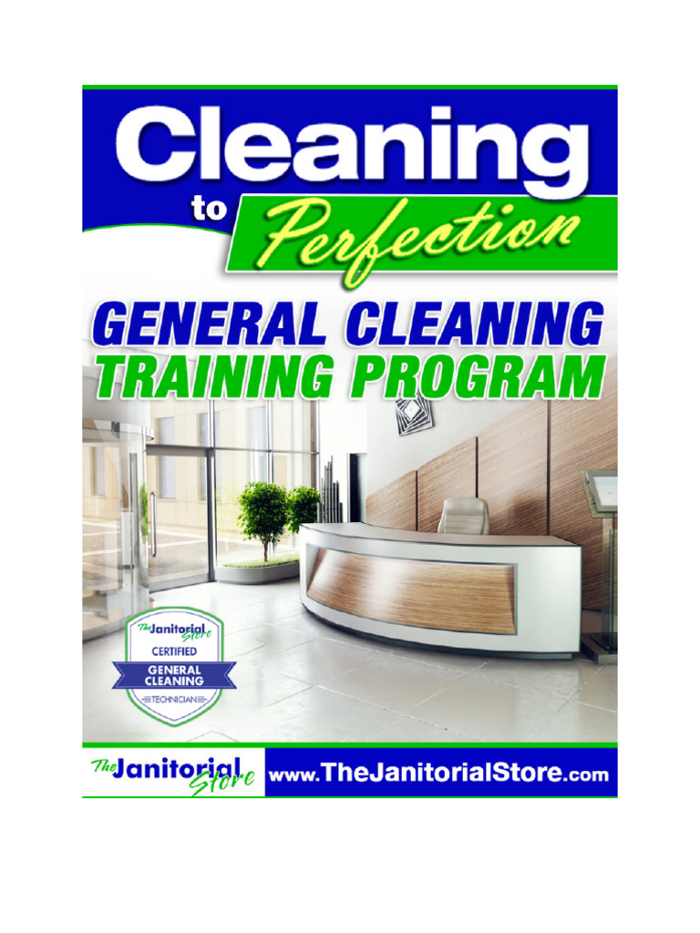 General-Cleaning-Training-Program-TJS | PDF | Vacuum Cleaner