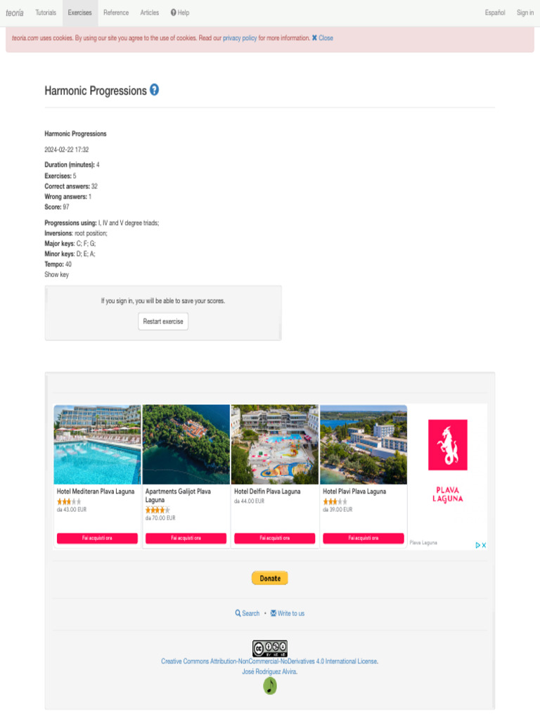 Harmonic Progressions | PDF