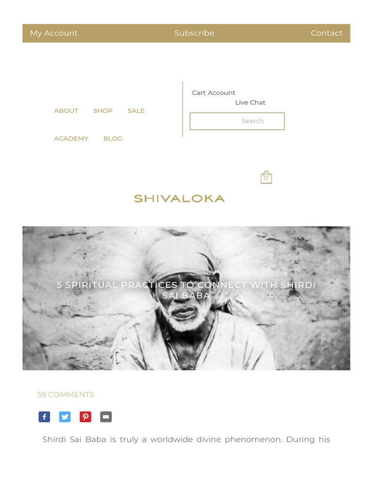 Sai Baba Meditation | PDF | Sathya Sai Baba | Mantra