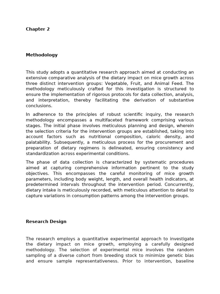 Chapter 2 finals | PDF | Methodology | Quantitative Research