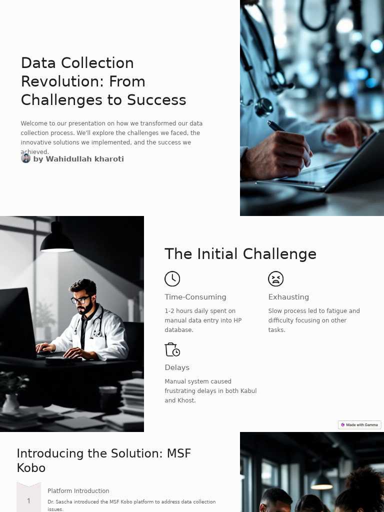 Data Collection Revolution From Challenges To Success | PDF