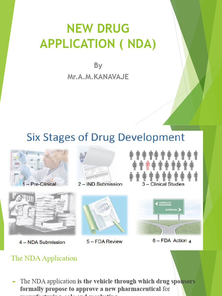 New Drug Application (NDA) Overview | PDF | Health Sciences | Medicinal ...