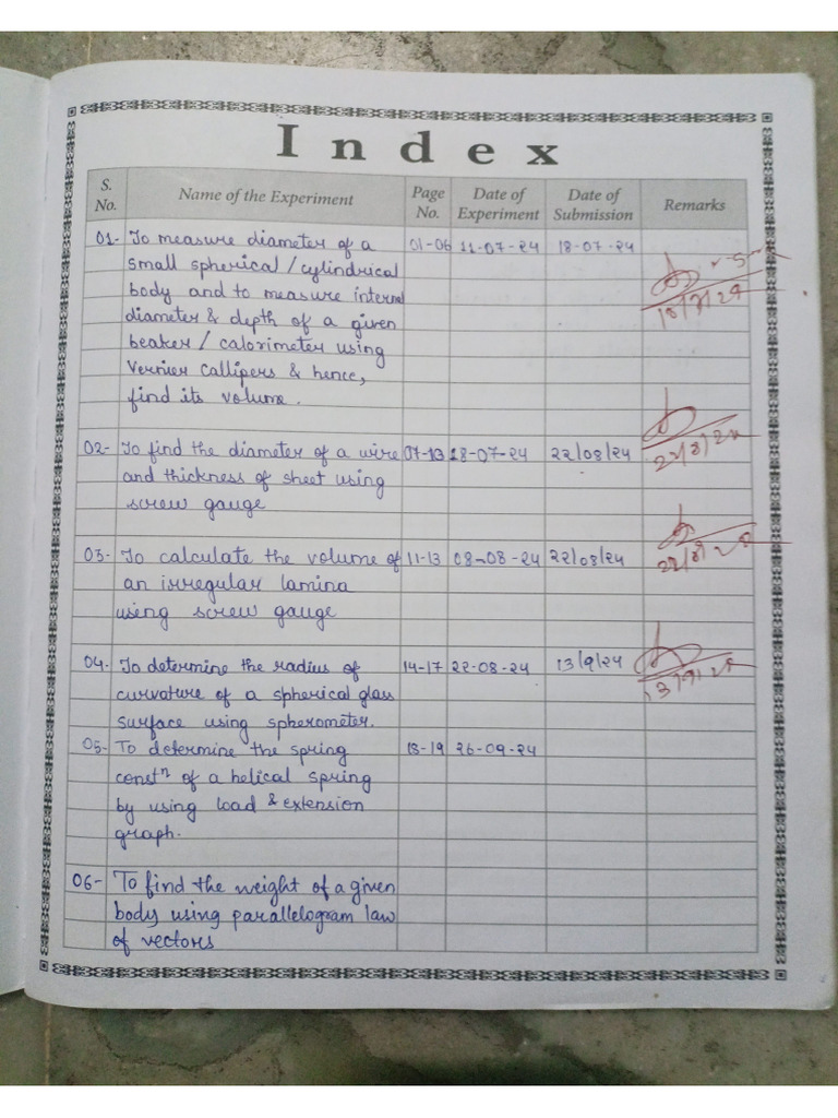 Physics Record | PDF