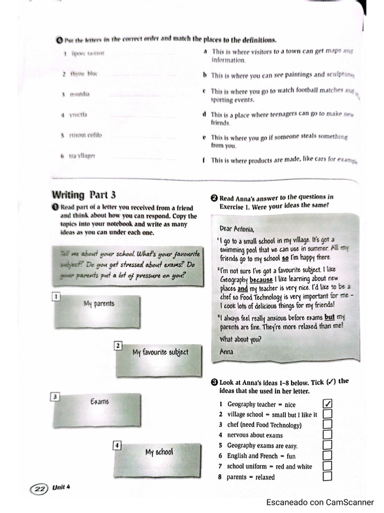 Workbook Unit 6 6381629183681 | PDF