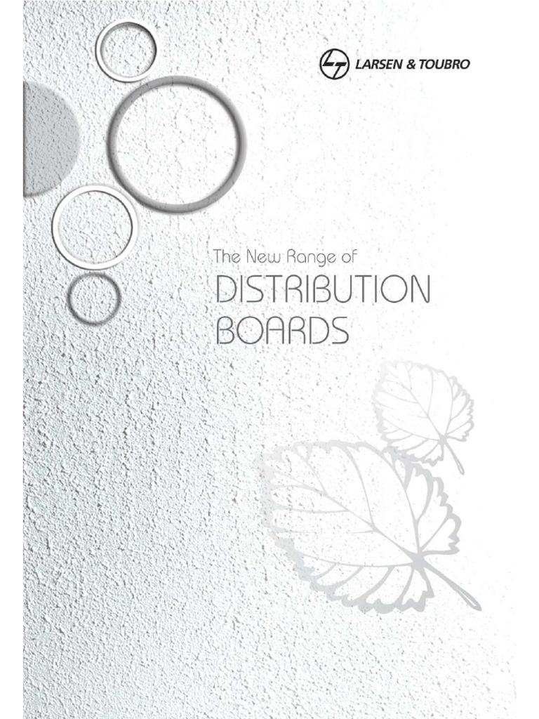 L&T Distribution Board | PDF