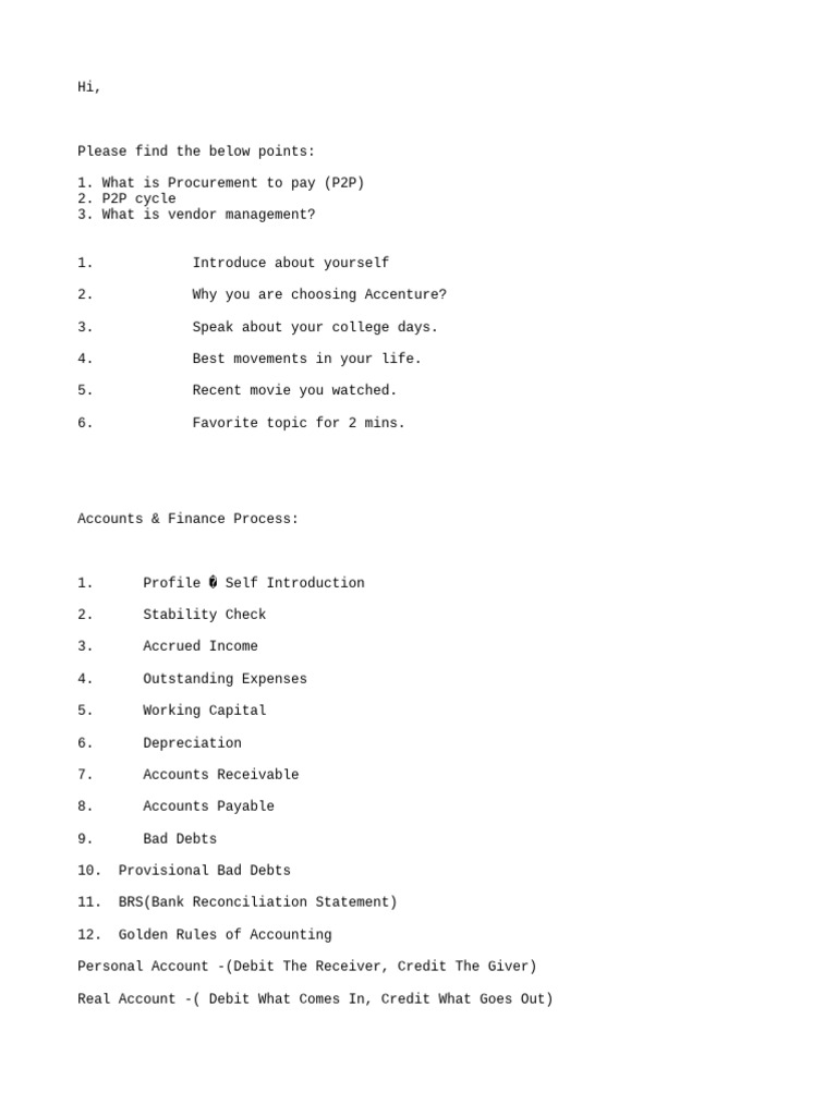 Accounts Questions | PDF