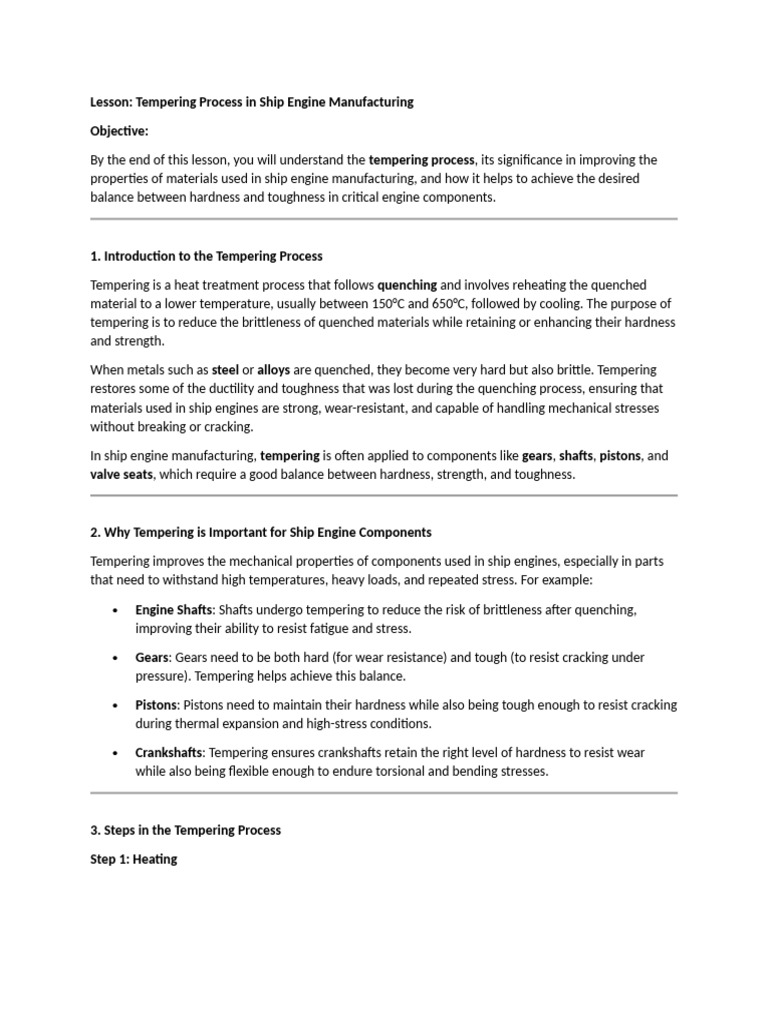 3. Tempering | PDF | Fracture | Ductility