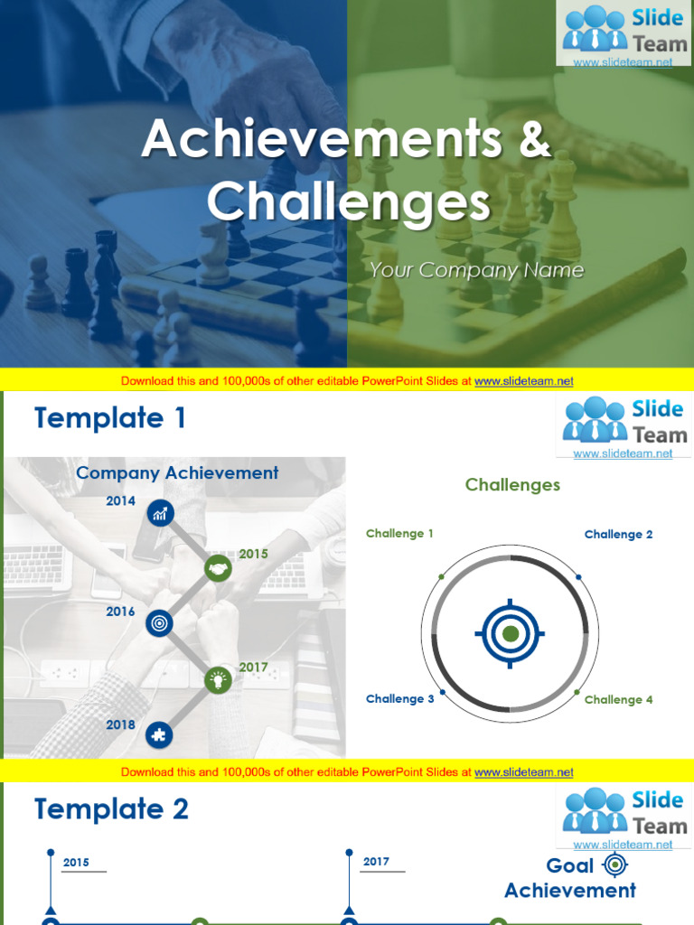 Achievements & Challenges: Your Company Name | PDF