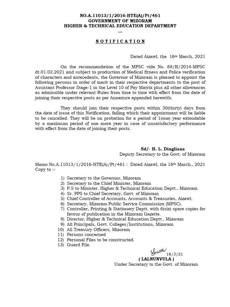 2021 Posting order | PDF