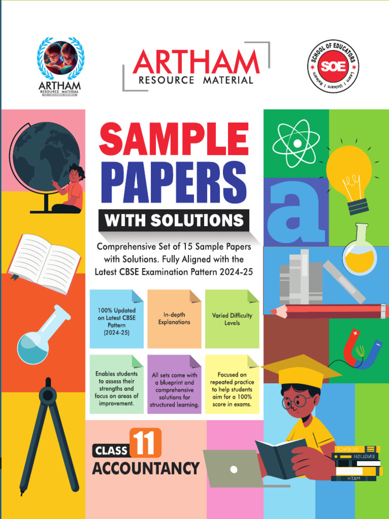 Set of 15 Sample Papers With Solutions & Blueprint For Class 11 ...