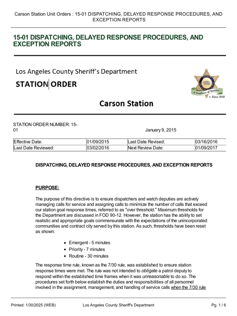 Carson_Station_Unit_Orders___15-01_DISPATCHING,_DELAYED_RESPONSE ...