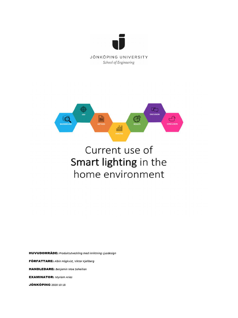 smart lighting | PDF | Survey Methodology | Lighting