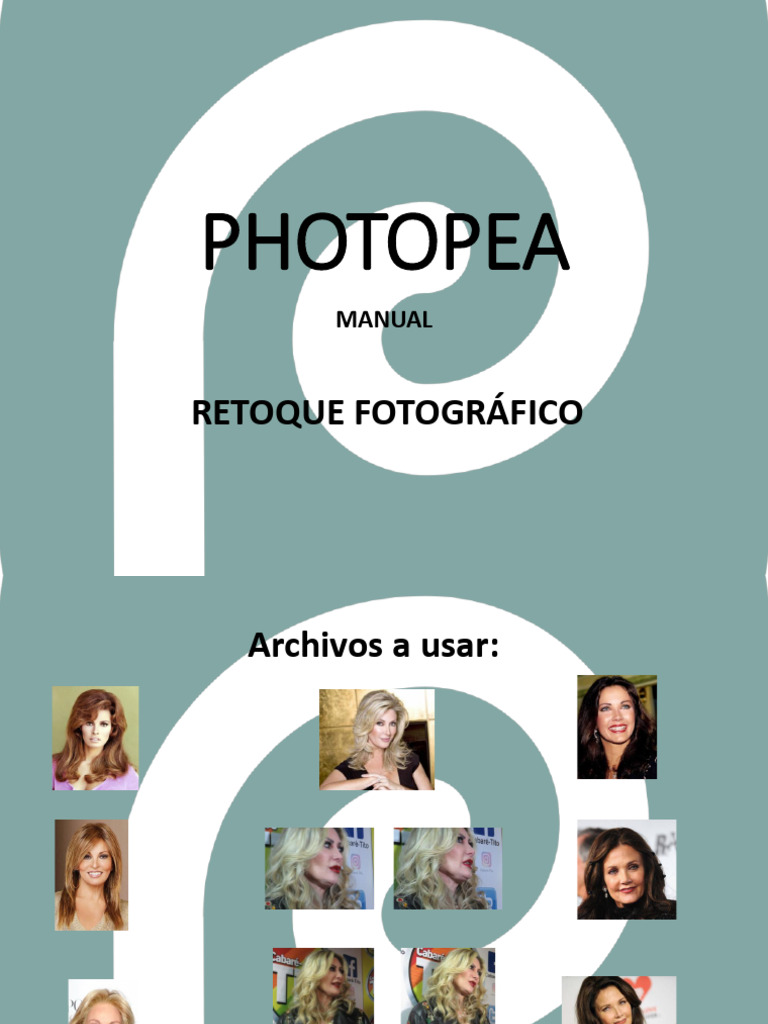P 03 Photopea Retoque Fotográfico | PDF