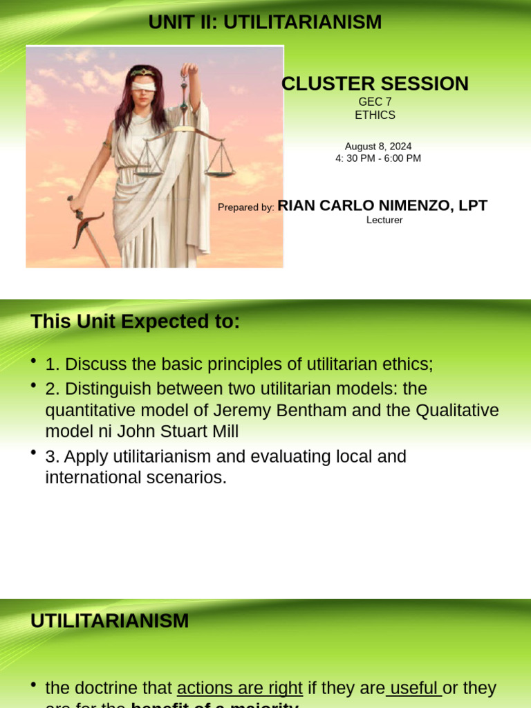 Utilitarianism | PDF | Utilitarianism | John Stuart Mill