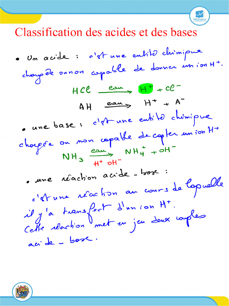 65a903f77736e Corrigé Acide-Base | PDF