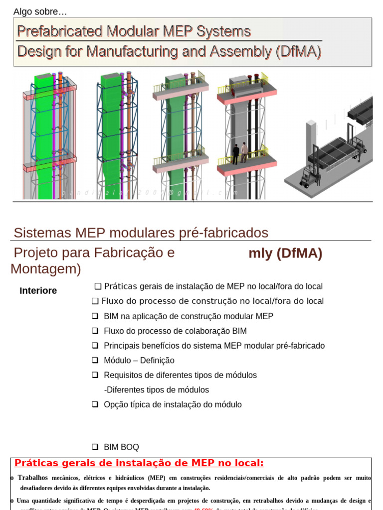 Sistema MEP Modular Prefabricado 004 (1) | PDF | BIM