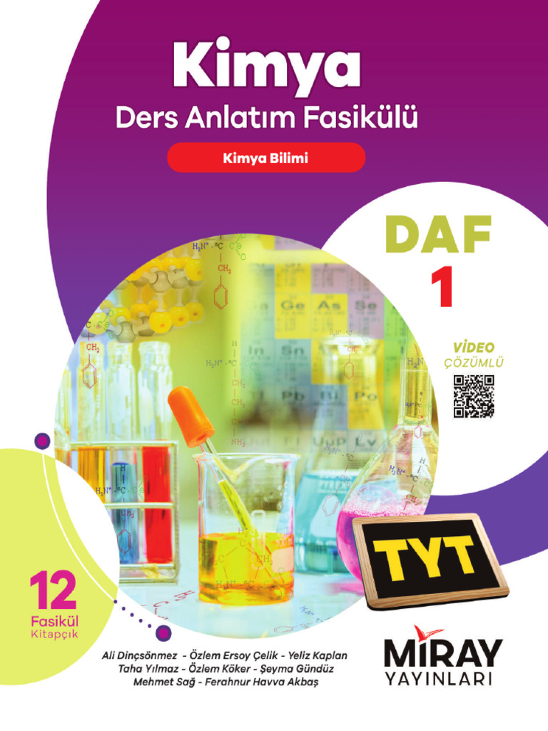 TYT DAF Kimya Bilimi - Compressed | PDF