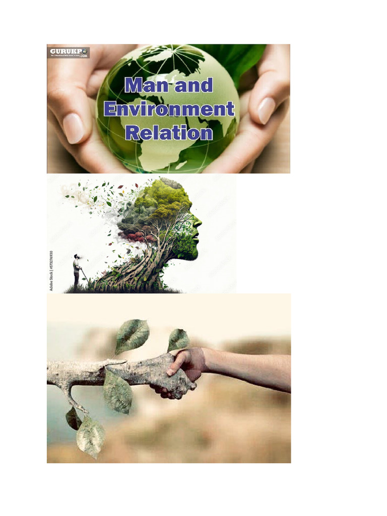 Man and Environment Images | PDF