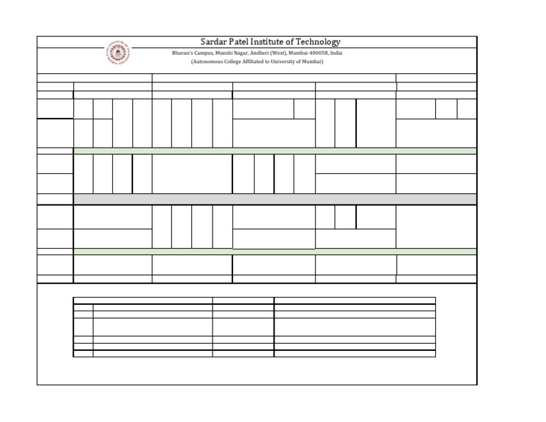 Time Table 2024-25 Even Div e | PDF