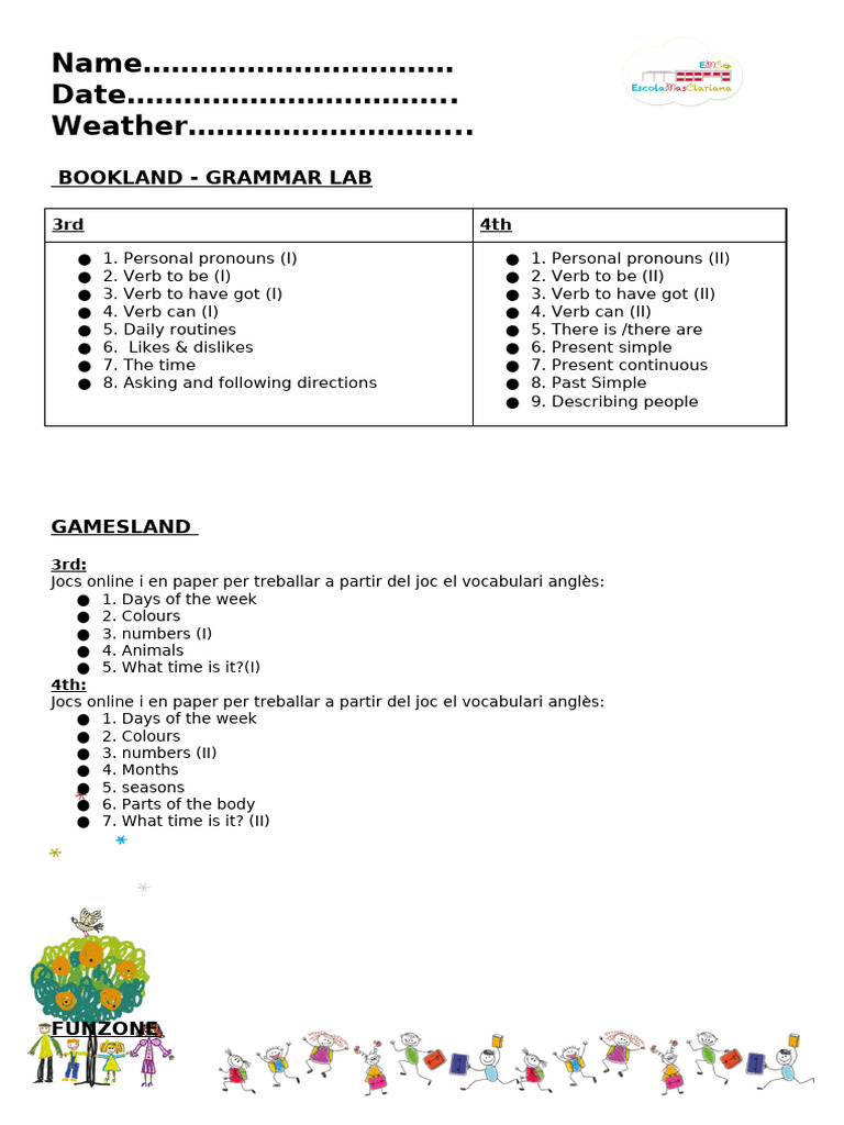 2nd cycle CONTENTS | PDF | Linguistics | Semantic Units