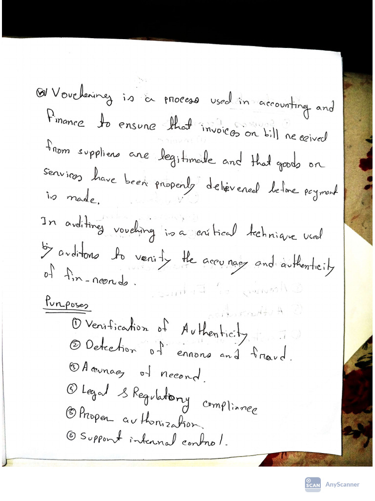 Audit Note | PDF