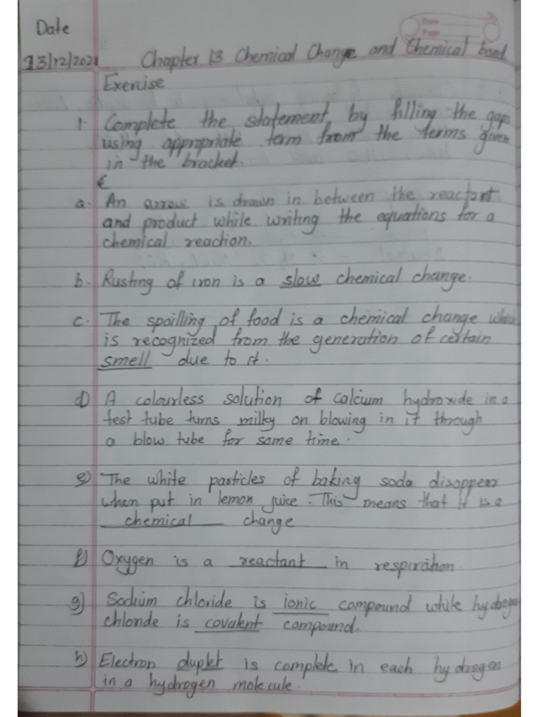 8th SCIENCE Lesson No. 13 | PDF