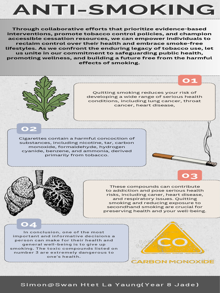 Health Risks of Smoking and Quitting | PDF