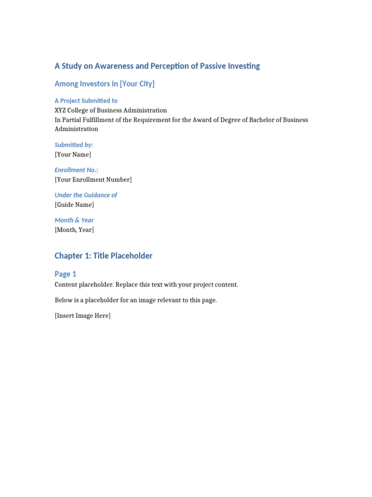 Final_Year_Project_Template | PDF