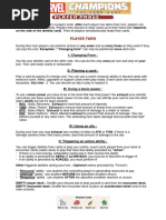 Union Arena Rule - Manual | PDF