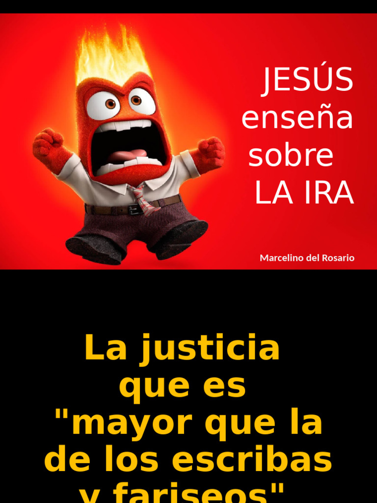 Jesús y la ira: enseñanza bíblica | PDF | Jesús | Contenido bíblico