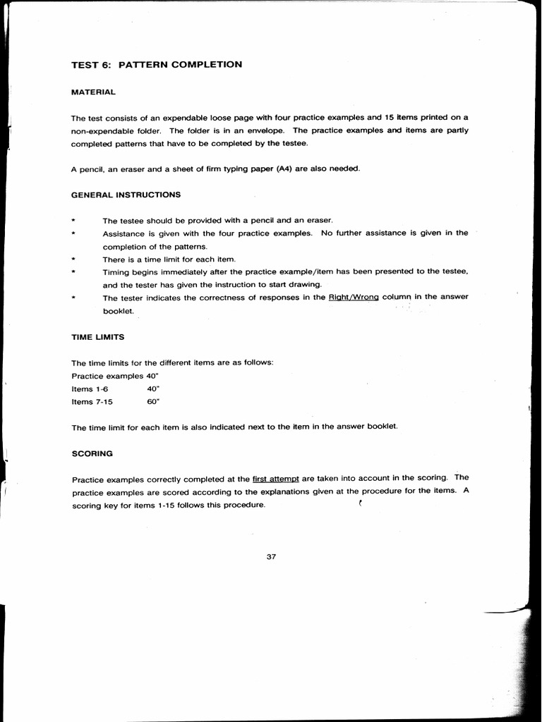 Ssais-R Part II - Instructions Part 2 | PDF