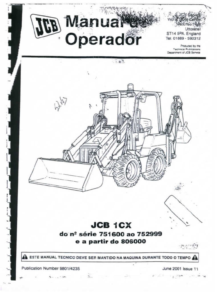 JCB 1CX - Completo | PDF